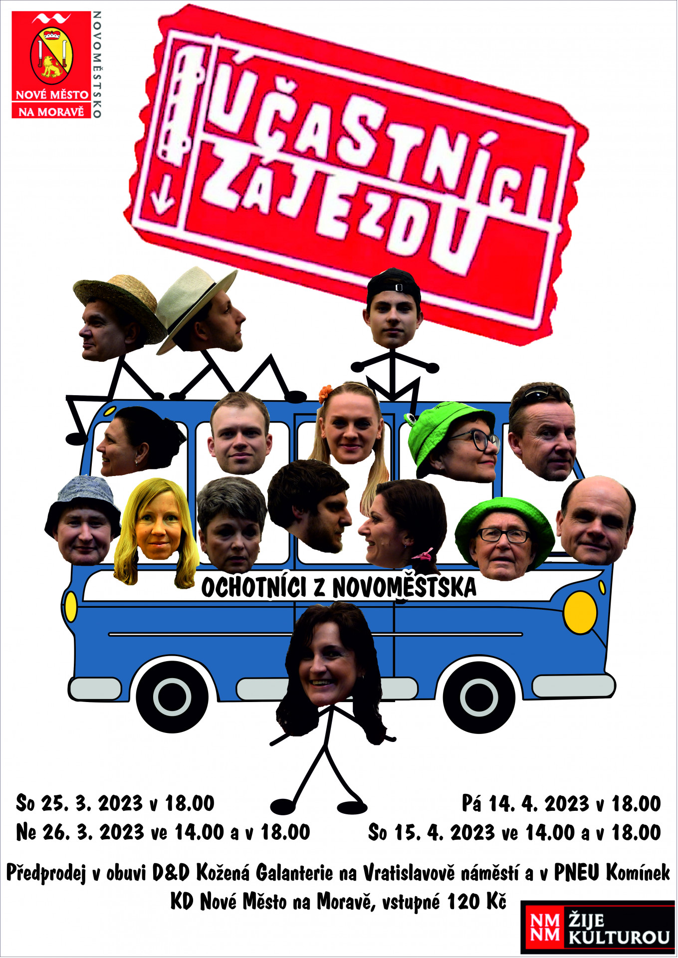 Divadelní představení - Ochotníci z Novoměstska - Kalendář akcí